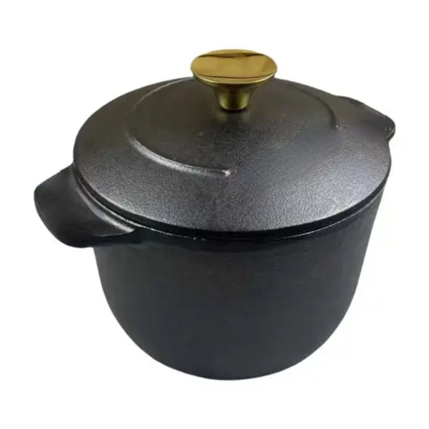 OYDWEI Versatile and Durable Mini Cast Iron Stew Pot with Convenient ...