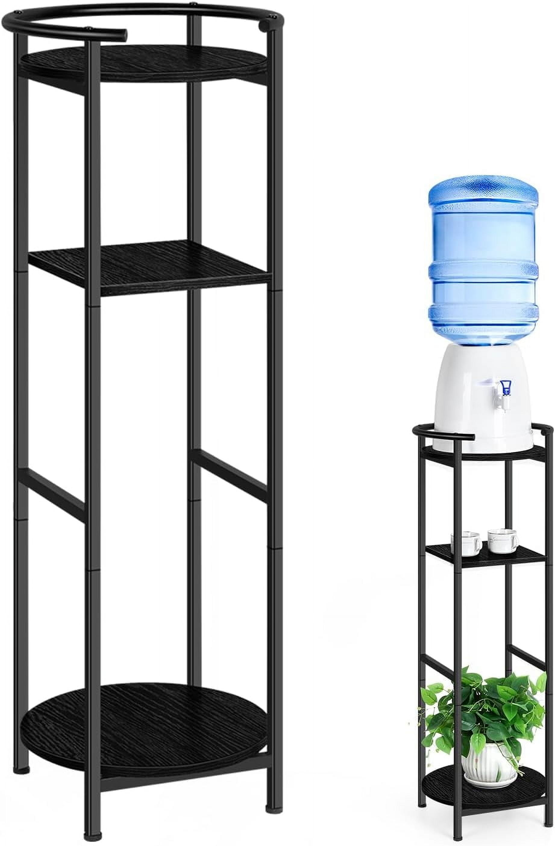 OYEAL Drink Dispenser Stand 3-Tier Water Bottle Jug Holder with 2 ...