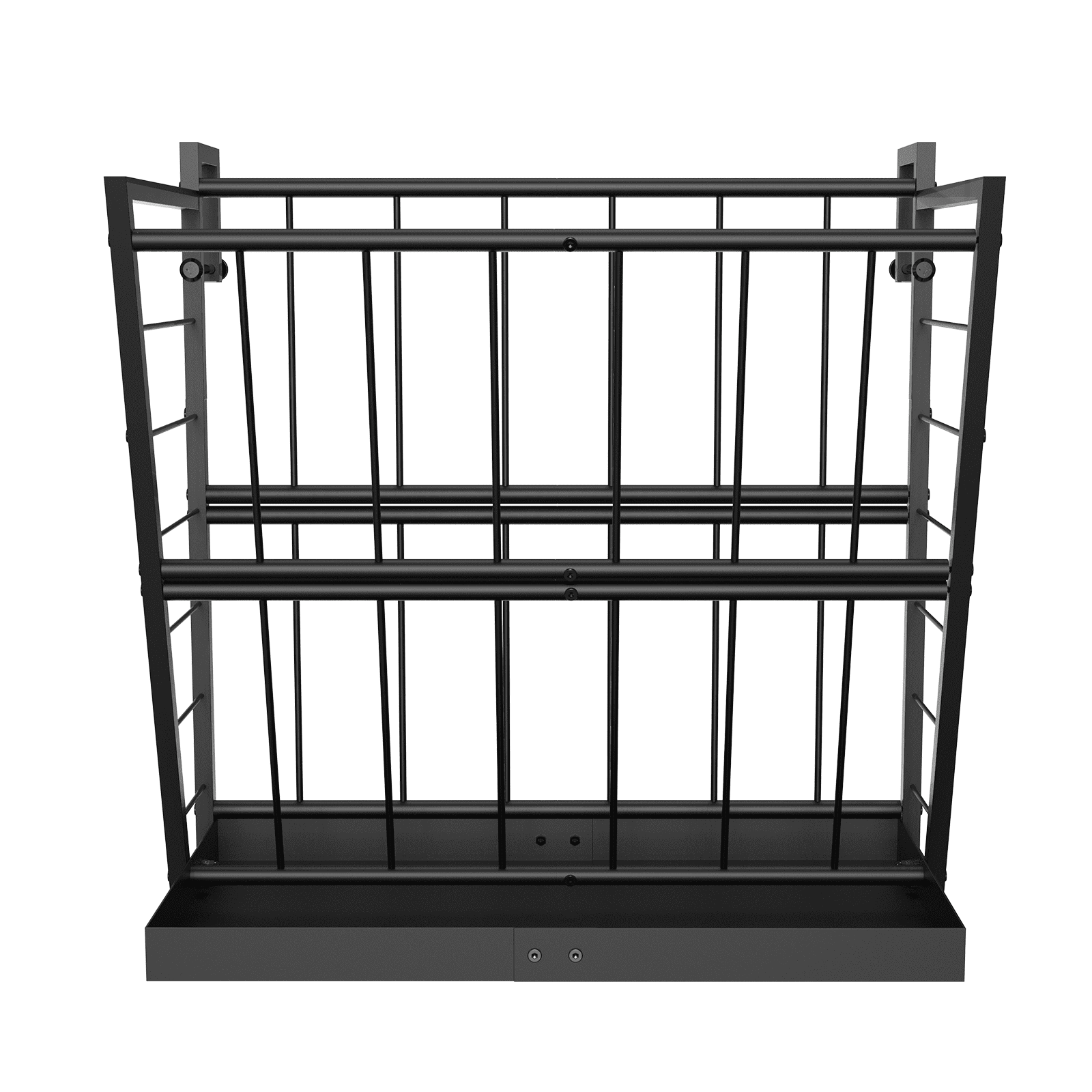 OYEAL Wall-Mounted Hay Feeder, Easy-Install Hanging Livestock Hay and ...