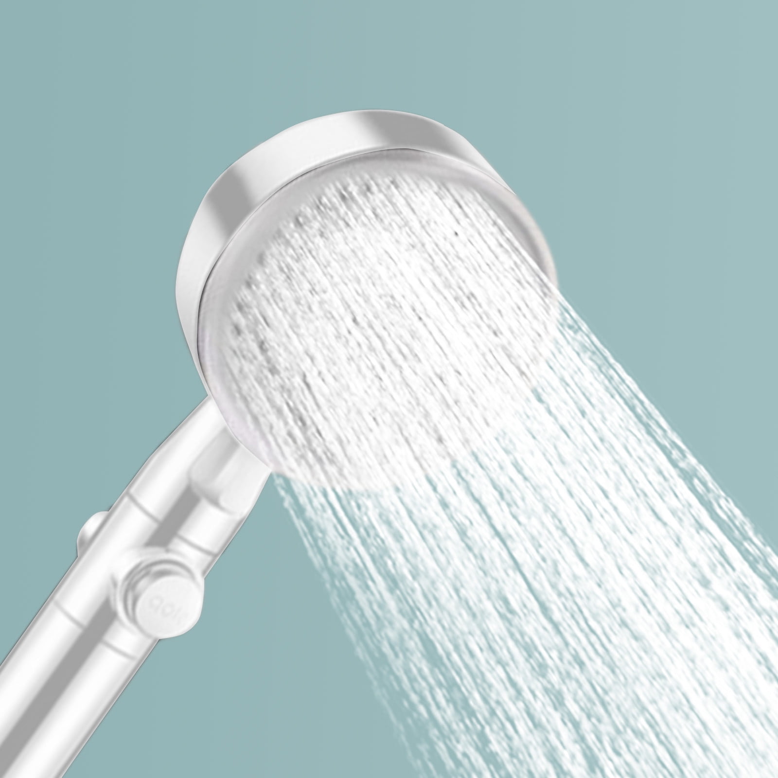 OYIGU High Pressure Handheld Showerhead, 8 Spray Modes, Hard Water High ...