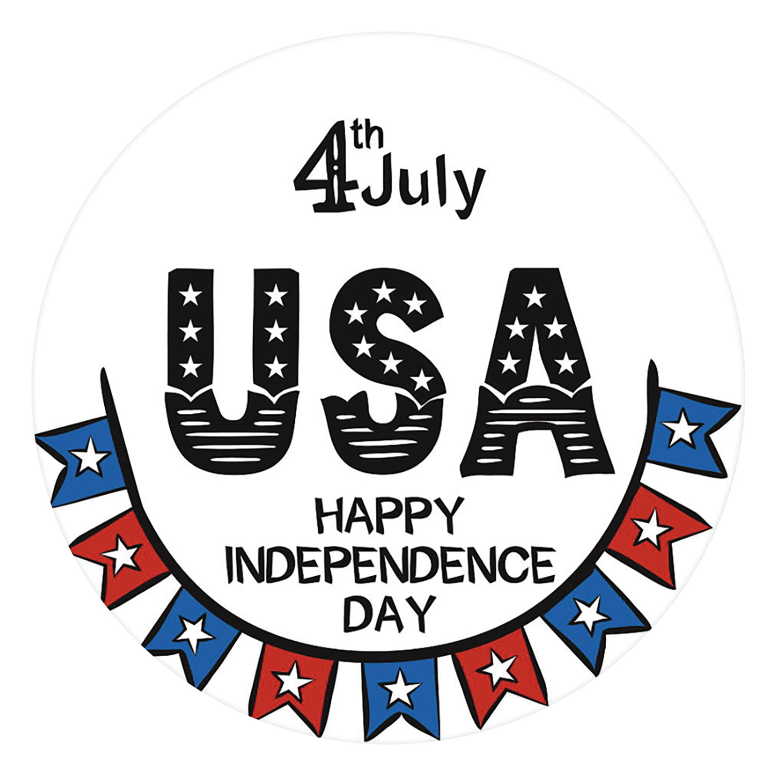 OYIGU Independence Day Welcome Sign, Independence Day Hanging Tag ...