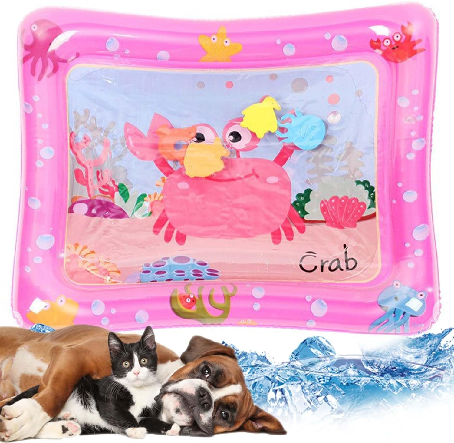 OYIGU Sensor Water Playmat, Thickened Water Sensor Play Mat, Water ...