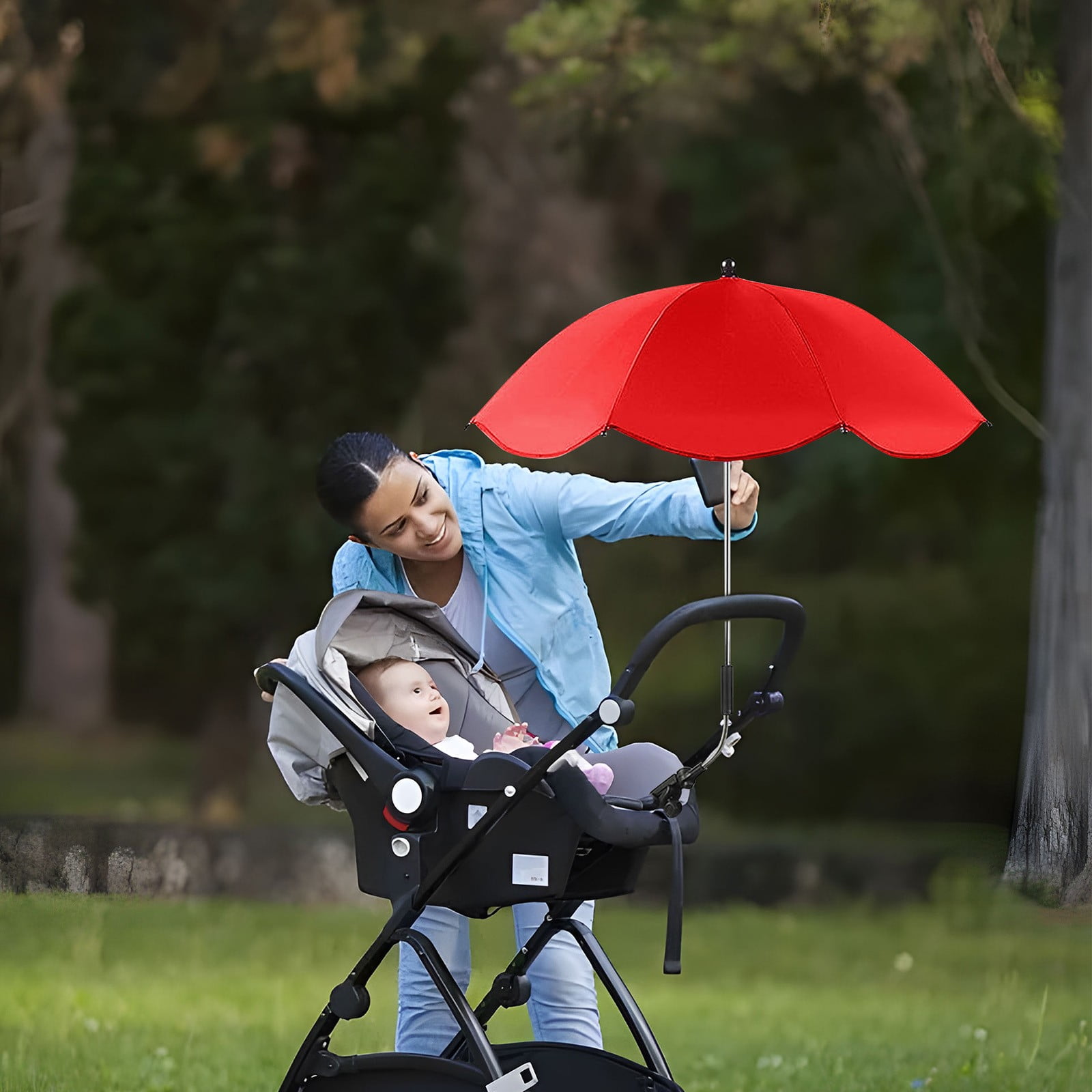 OYIGU Toddler Umbrella Stroller Parasol, Universal Baby Parasol, Baby ...