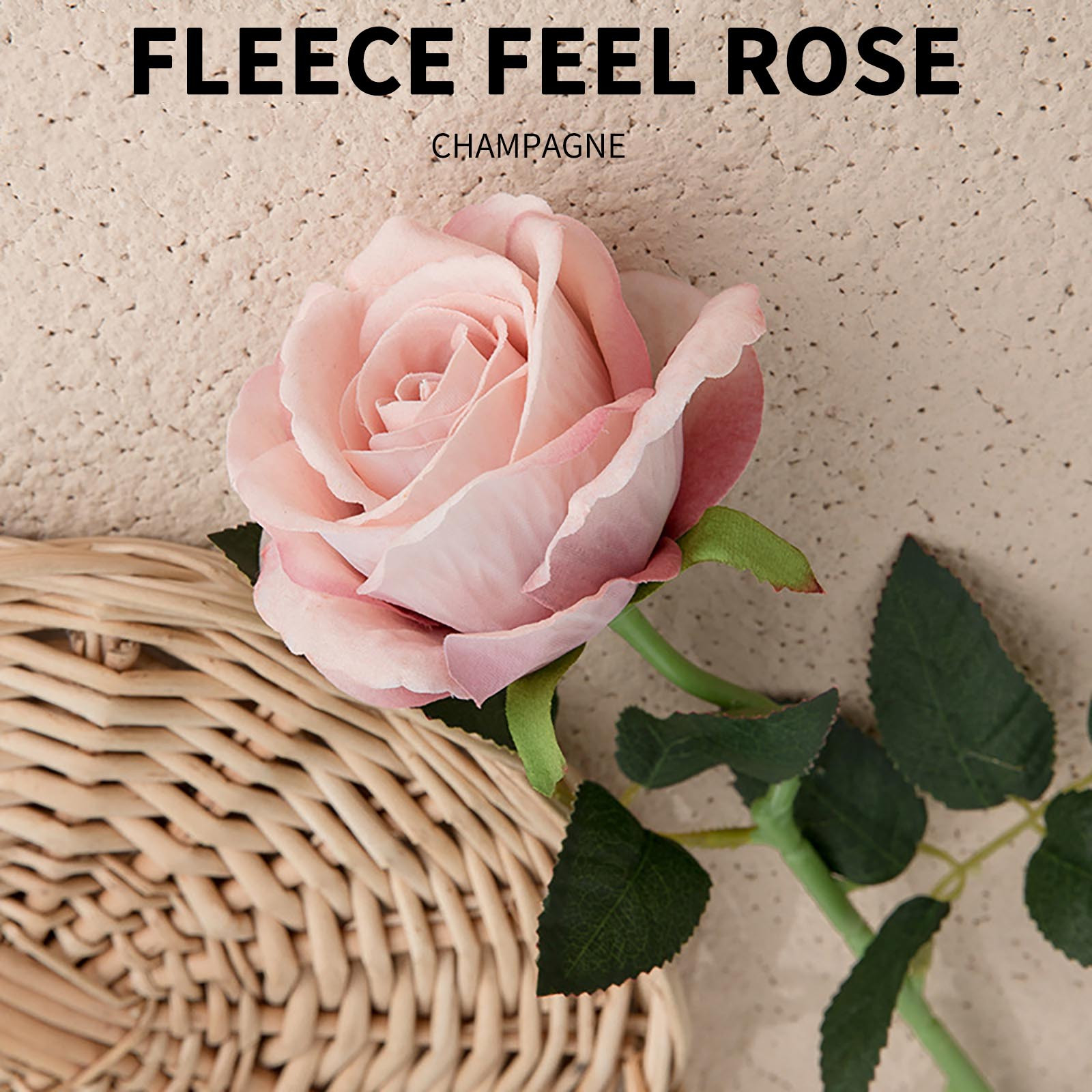 OYIGU Wind Velvet Rose Simulation Flower Wedding Plant Bonsai ...