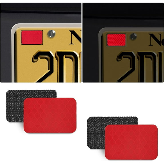 2 Pack New Jersey GDL License Plate Reflective Stickers, New Drivers ...