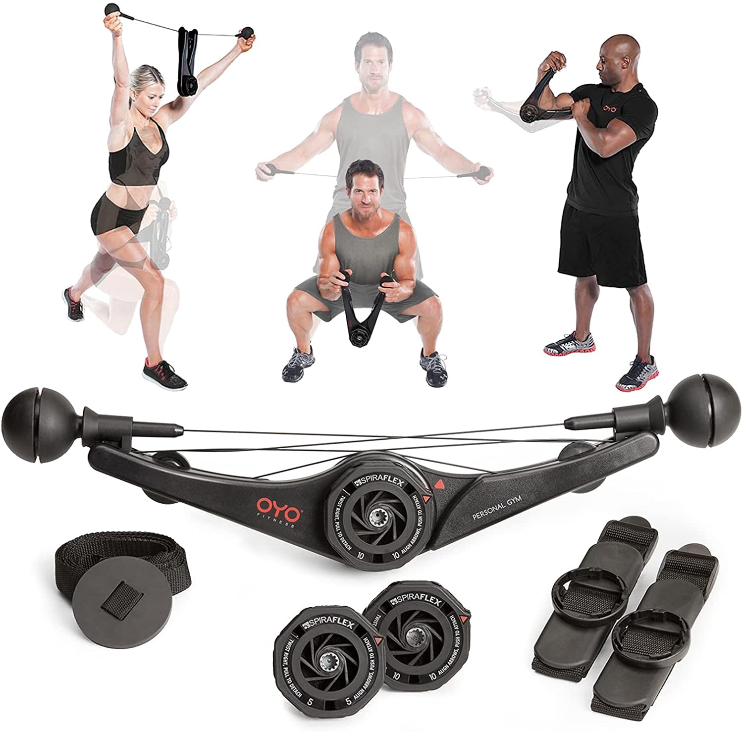 OYO Personal Gym - Full Body Portable Gym: Home, Office or Travel ...