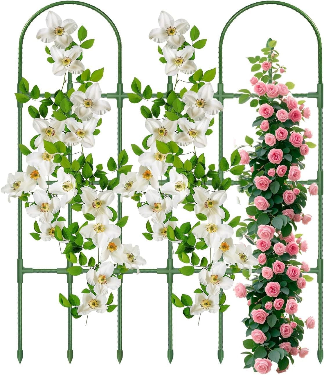 OYVYHI Trellis for Climbing Plants Outdoor 47.2" H Garden Trellis ...