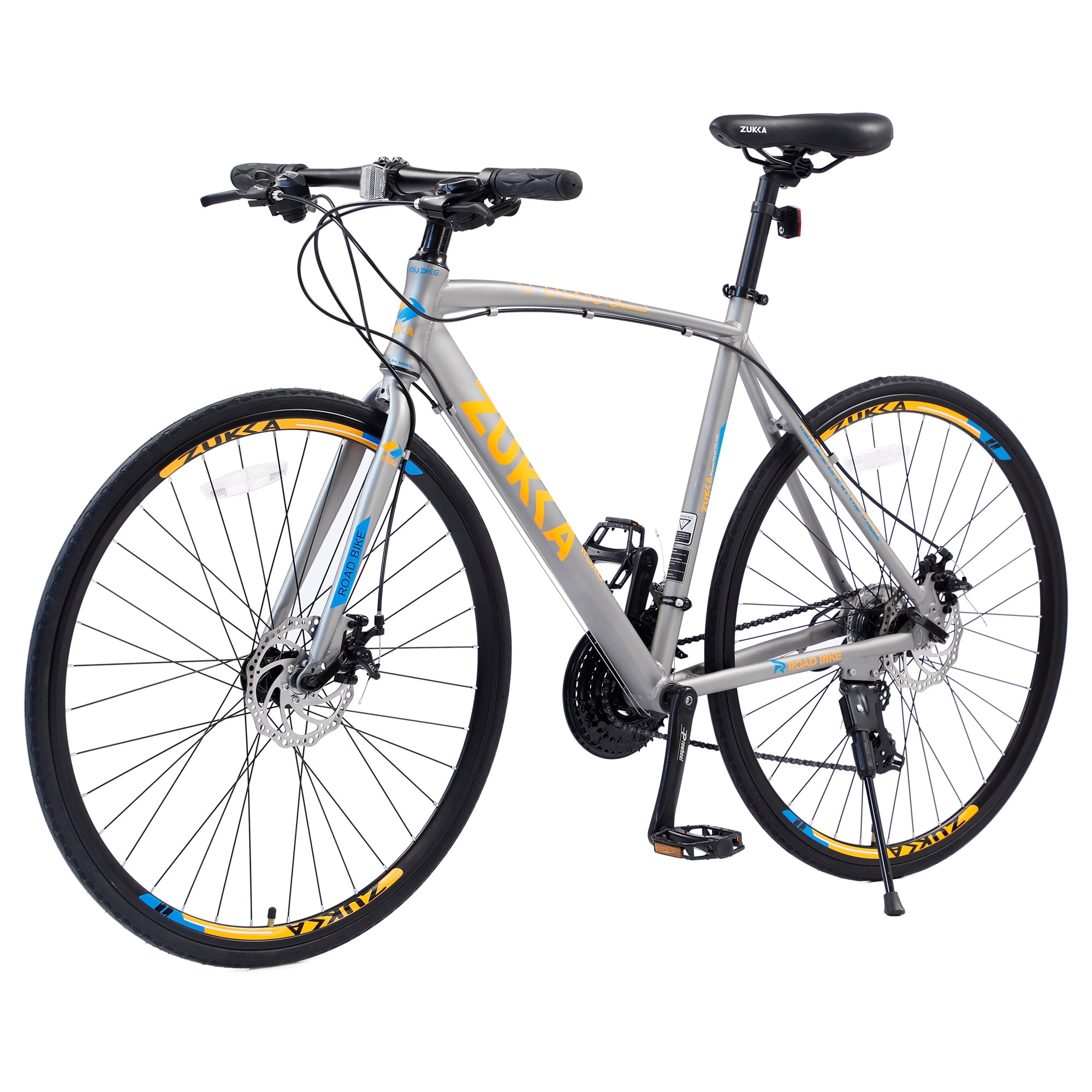 OYang 21 Inch Road Bike with 24 Speeds Drivetrain, 700C Commuter Bike ...