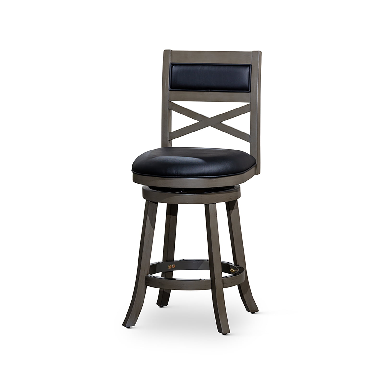 OYang 24 inch Height X Backrest Rotating Stool, Modern Dining Chairs ...
