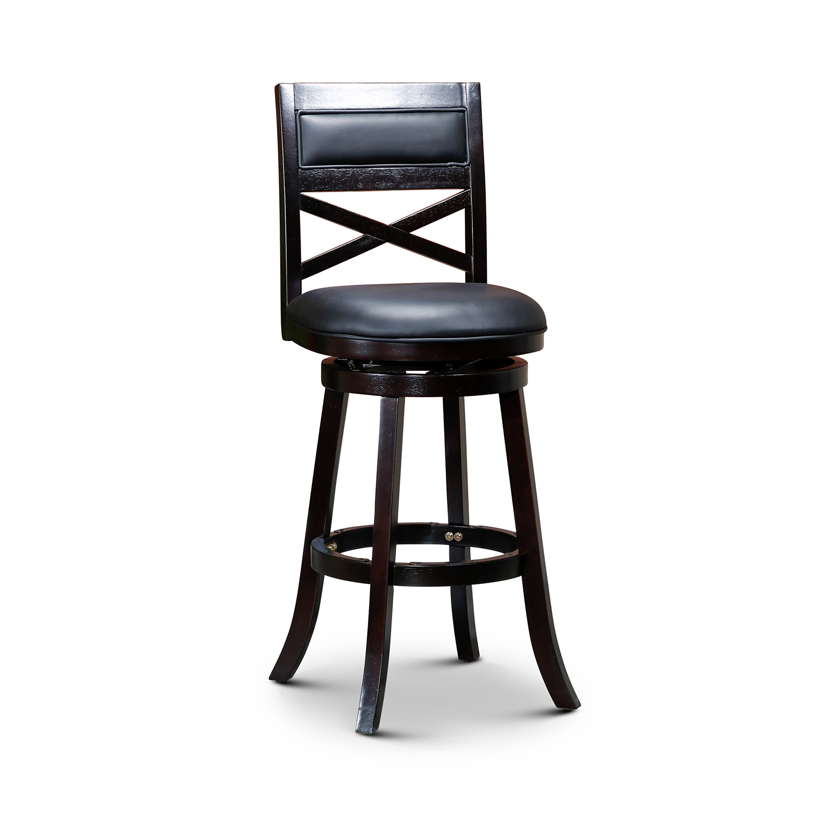 OYang 24 inch Height X Backrest Rotating Stool, Modern Dining Chairs ...