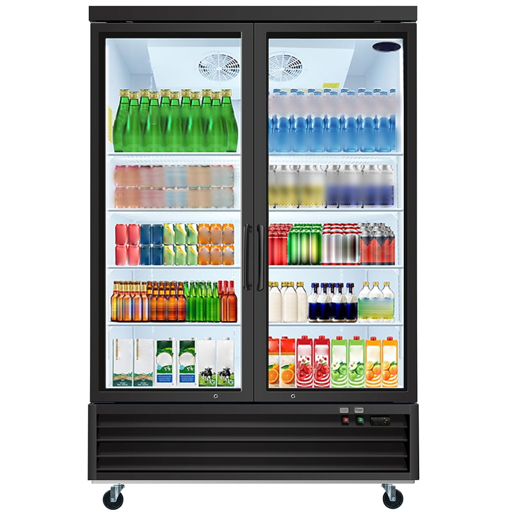 OYang Glass Door Merchandiser Refrigerator, 44.7 Cu.ft Merchandiser ...