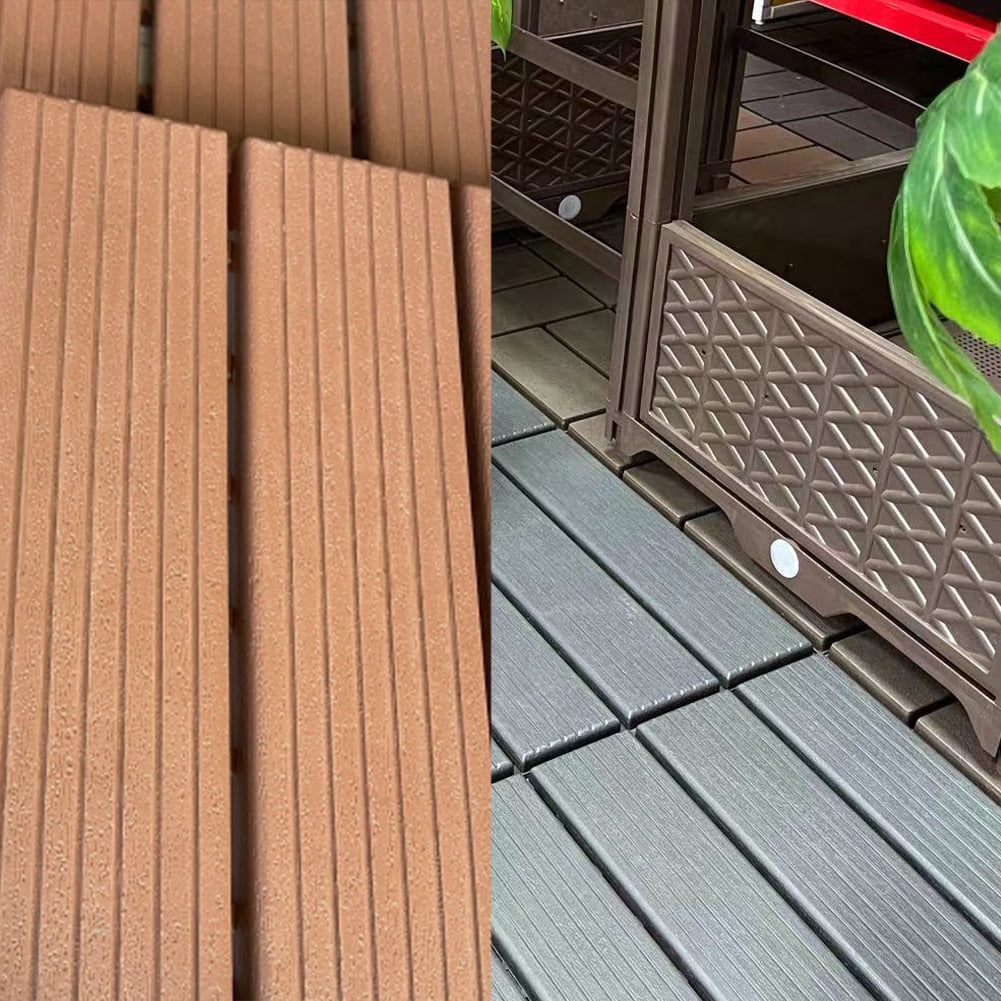 OYang Interlocking Deck Tiles Waterproof Indoor Outdoor Flooring All ...