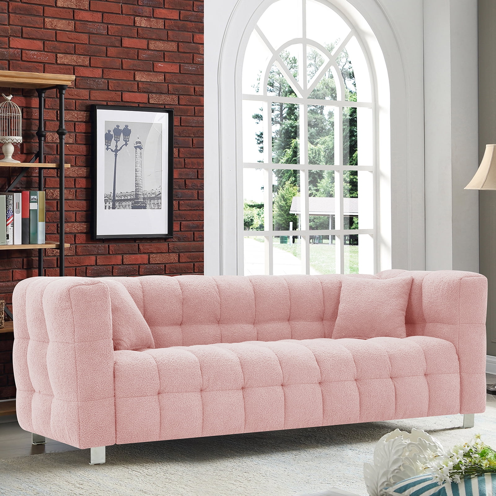 OYang Sofa Couch for Living Room，Modern Upholstered Comfy Couch Sofas ...