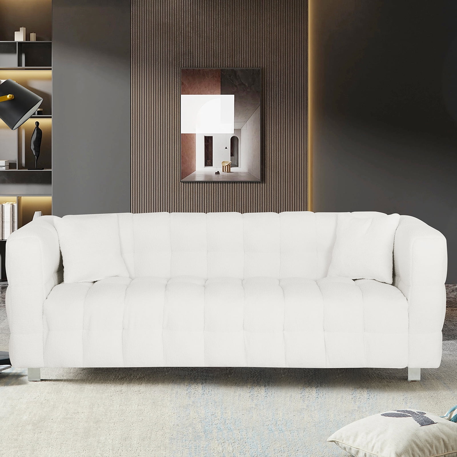 OYang Sofa Couch for Living Room，Modern Upholstered Comfy Couch Sofas ...
