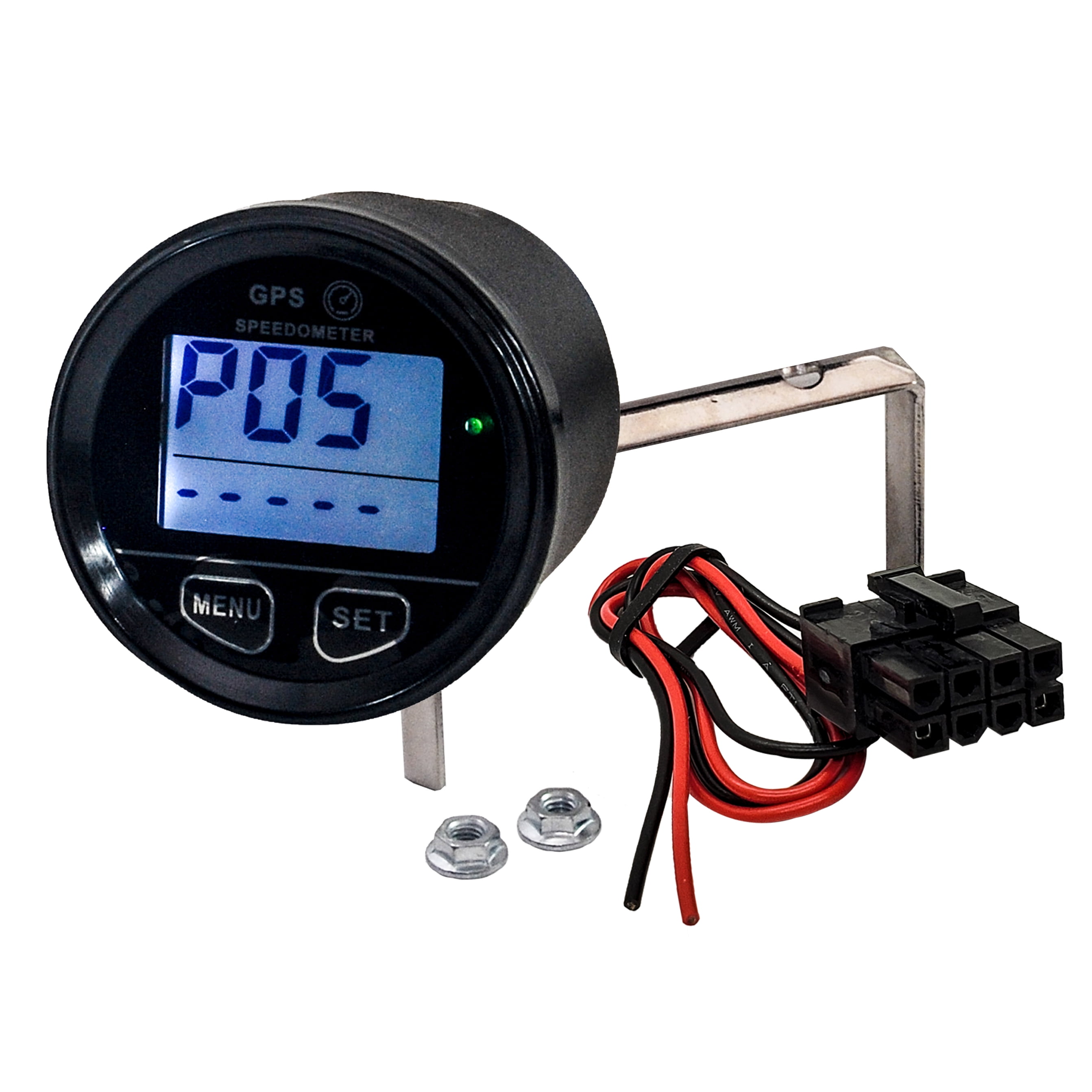 OZ-USA 60mm GPS Speedometer Gauge Resettable Odometer Battery Meter ...