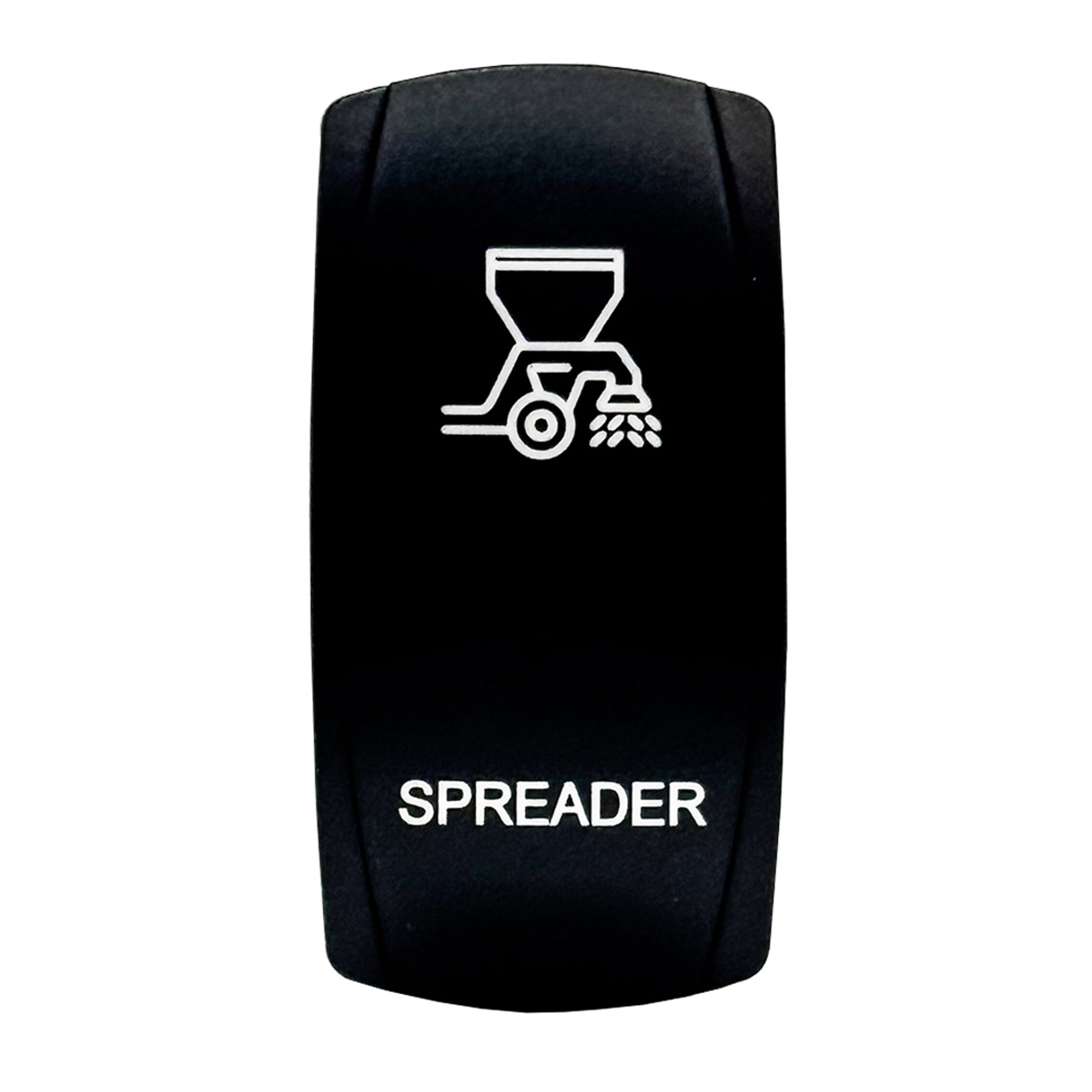 OZ-USA SPREADER On / Off Momentary Rocker Switch 5-Pin 20A Blue LED ...