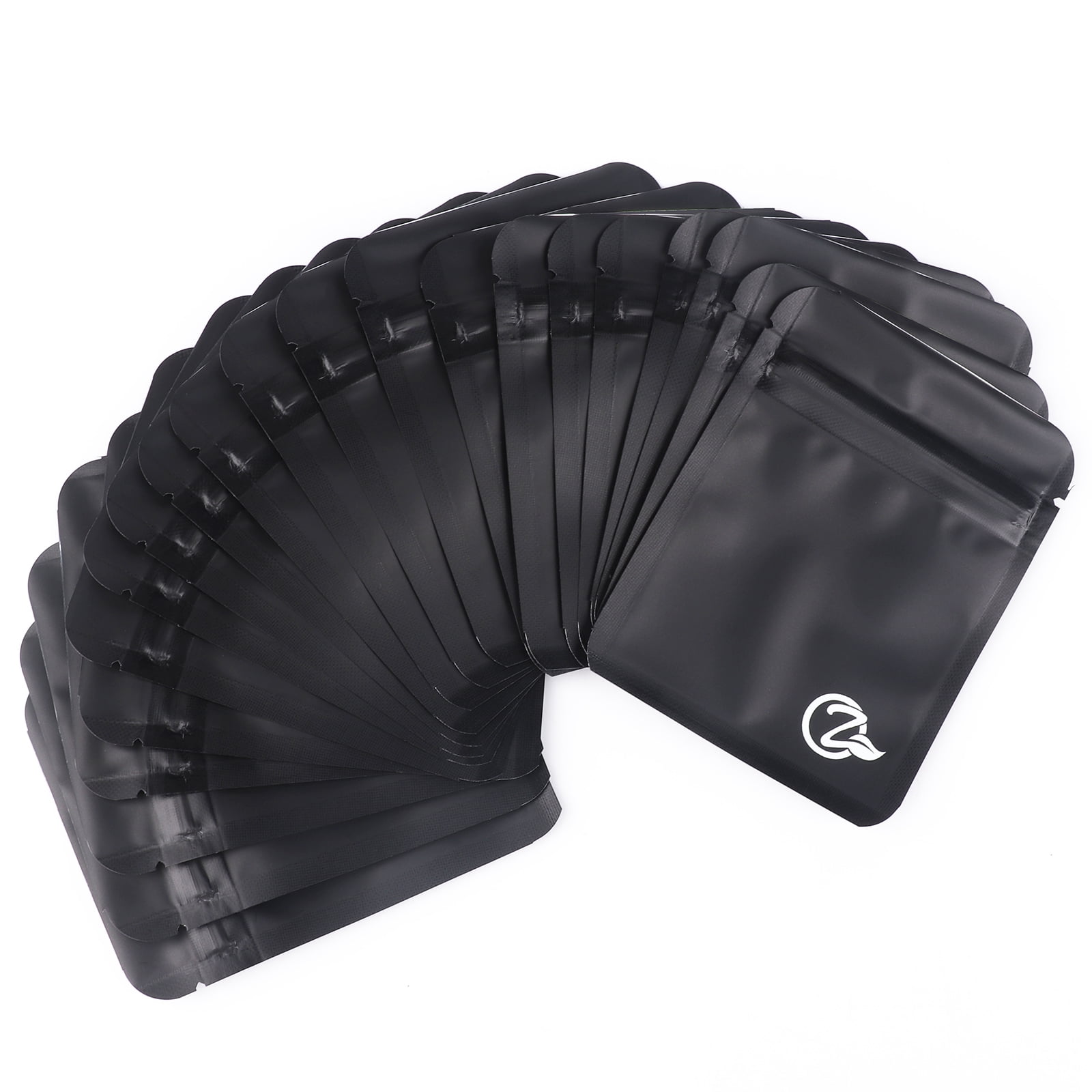 Black Zipper Bags