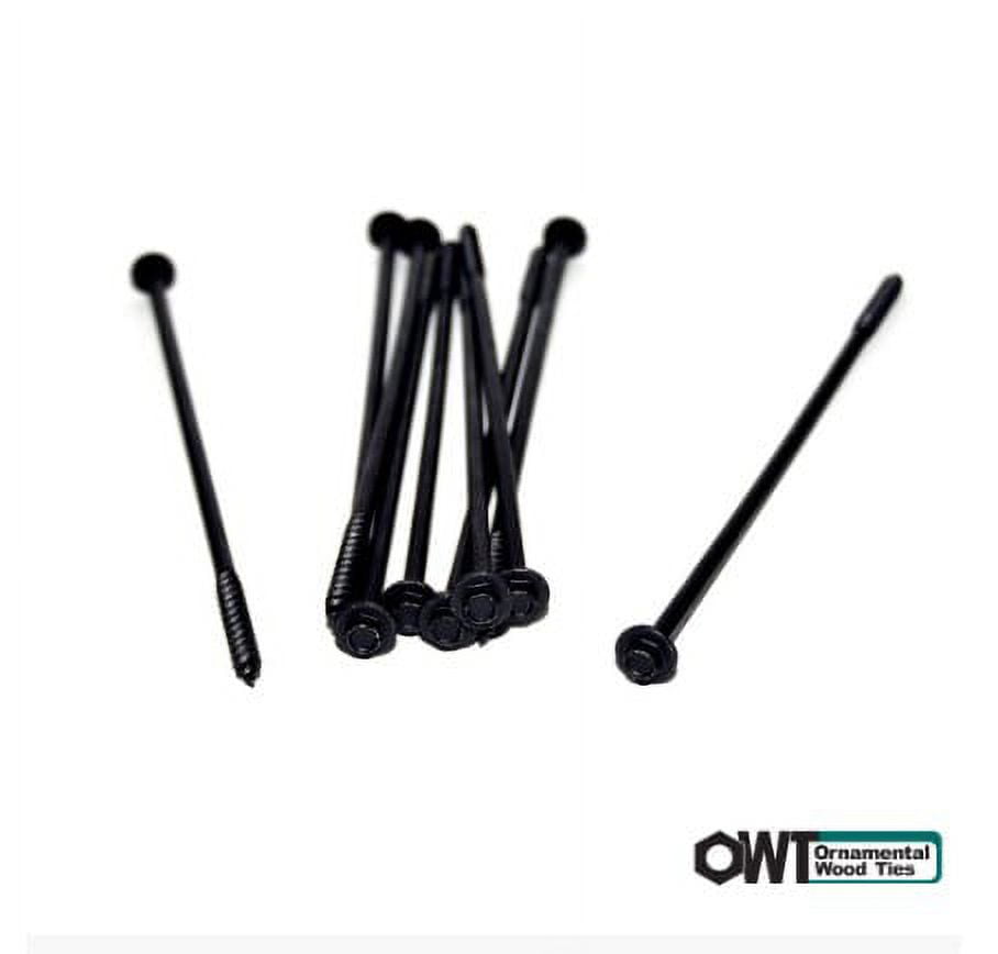 OZCO 56647 1/4in x 10in OWT Timber Screws (10 per pack) - Walmart.com