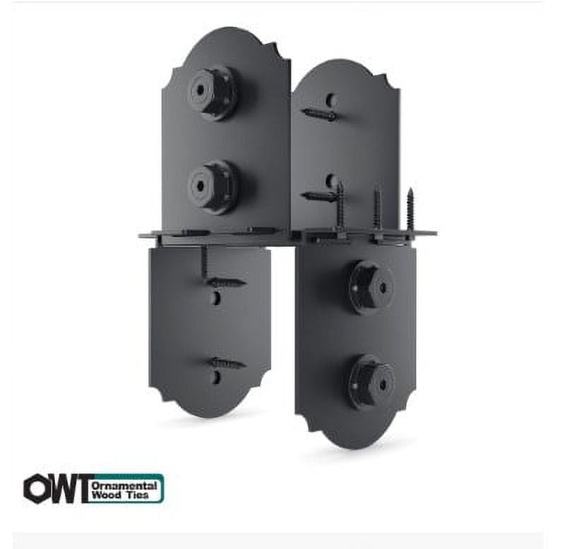 OZCO 56679 Laredo Sunset 6 in. x 6 in. Galvanized Steel Post Cap (1 kit ...