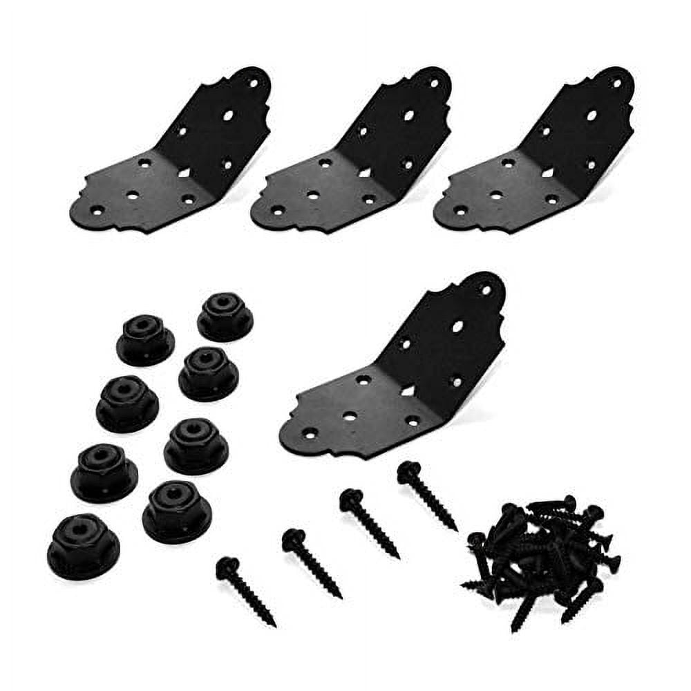 OZCO Laredo Sunset 4 Flush Inside 45 Angle Bracket 4PK - Walmart.com