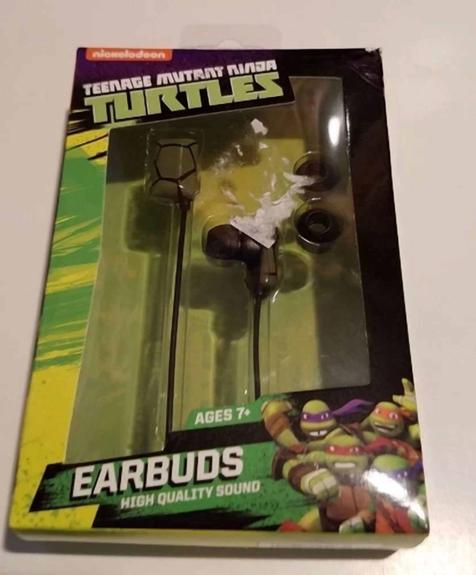 OZEA- Nickelodeon Brand Teenage Mutant Ninja Turtles Earbuds With High ...