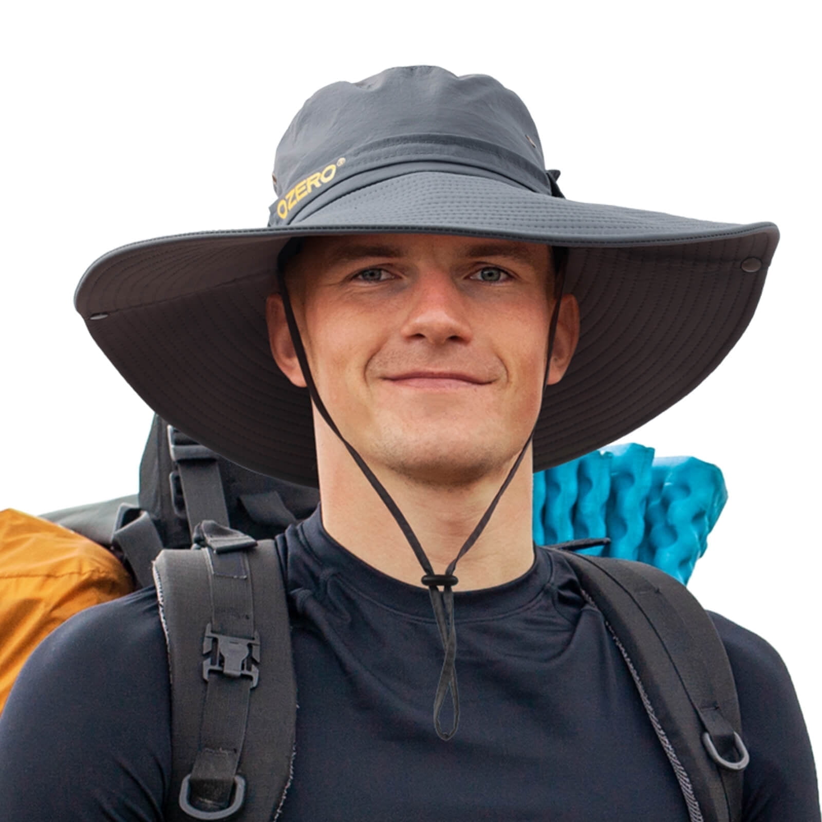 OZERO Sun Hats for Men and Women: Wide Brim UV Protection Fishing Hat ...