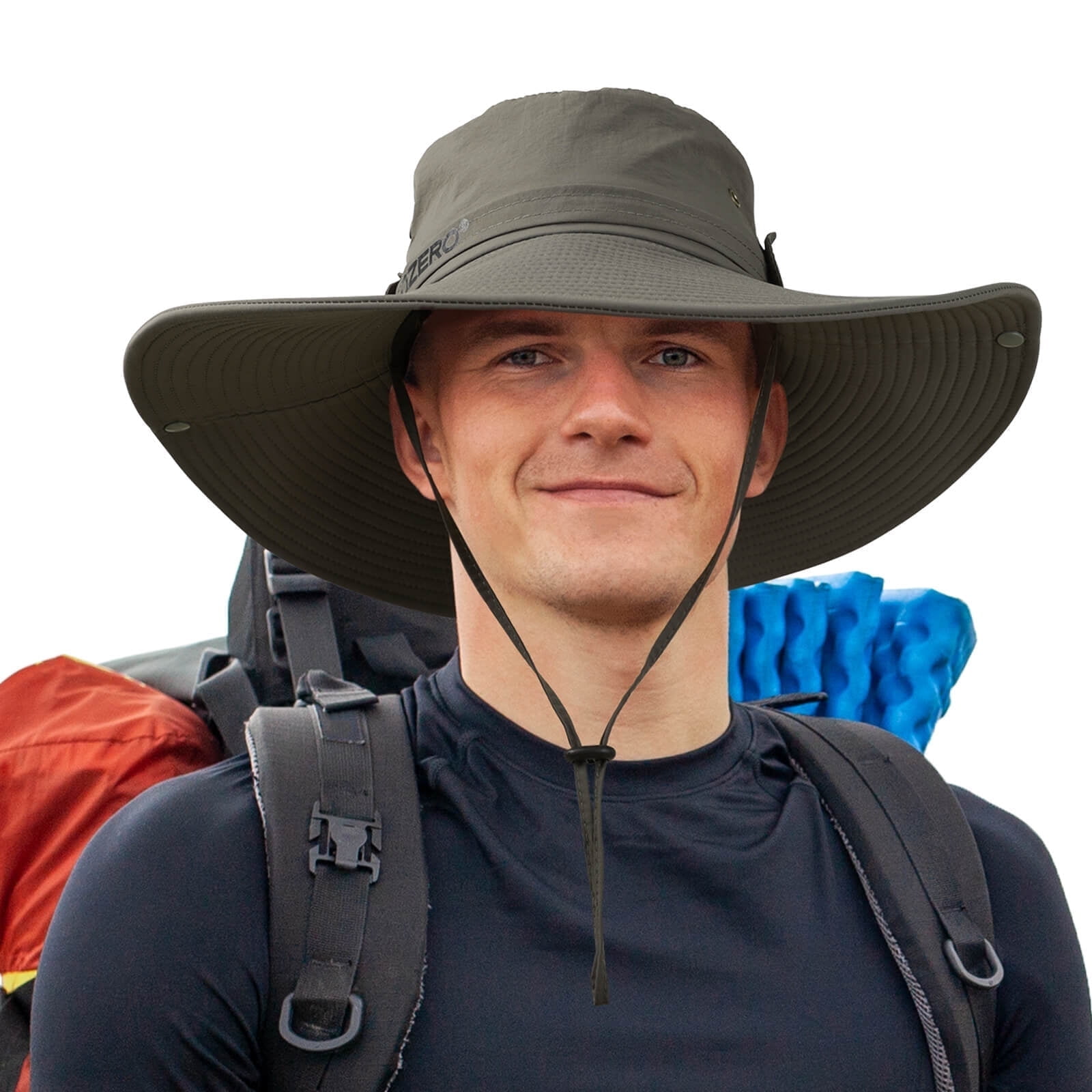 OZERO Sun Hats for Men and Women: Wide Brim UV Protection Fishing Hat ...