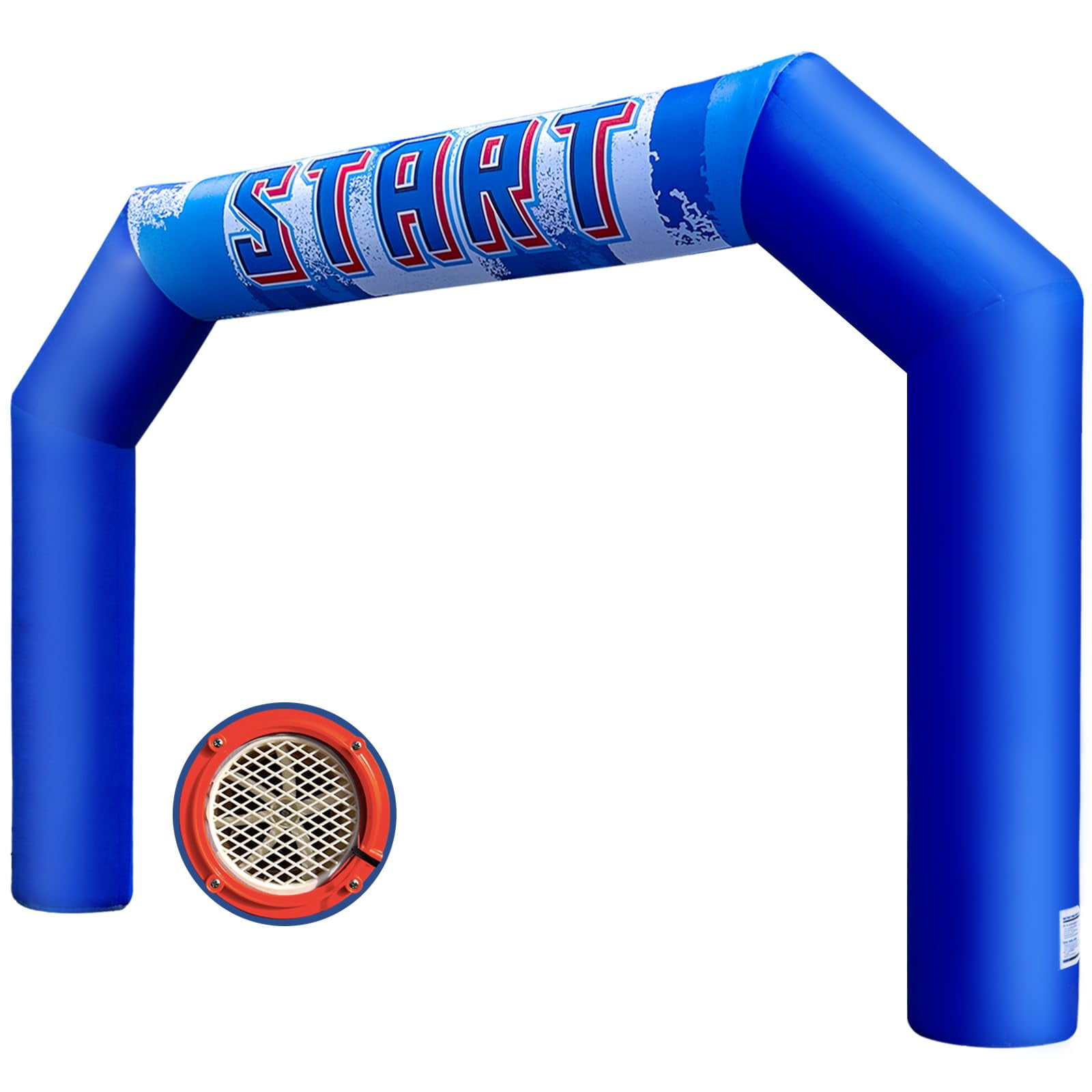 OZIS 20Ft Inflatable Arch Inflatable Start Finish Line Arch with Blower ...