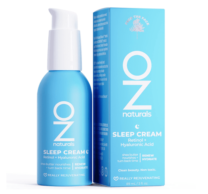 OZNaturals Sleep Cream Retinol Plus Hyaluronic Acid , 3 oz Cream ...