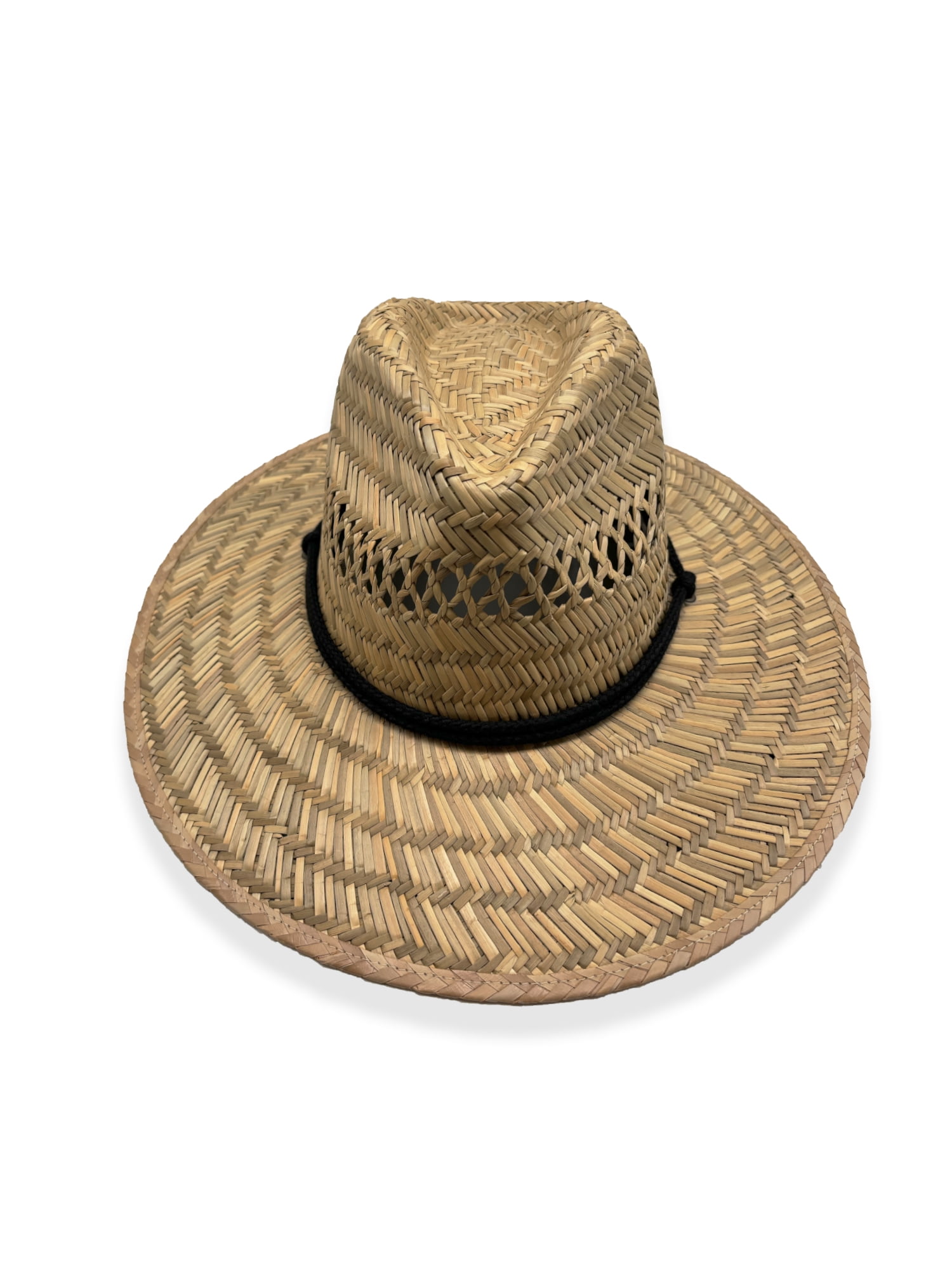 Ozark Trail Men's Straw Hat,Natural - Walmart.com