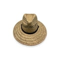 Ozark Trail Men's Straw Hat,Natural - Walmart.com
