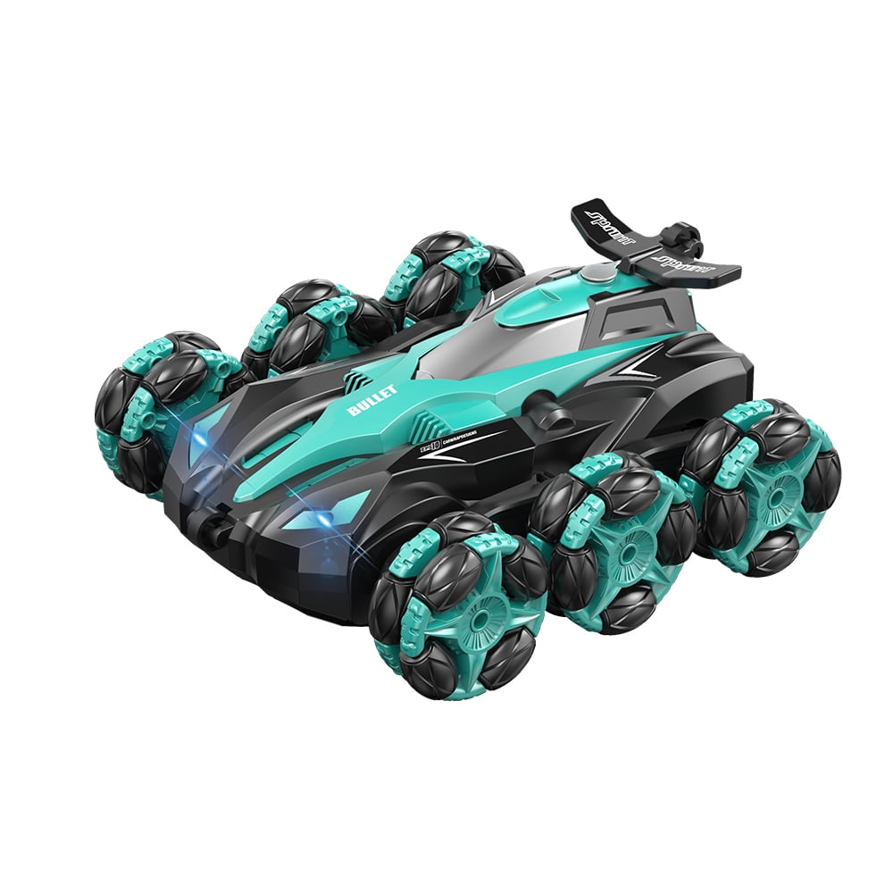 OZUAZ RC Drift 360° Flip Rotating StuntCar Play Vehicle, 6+ Yrs, Green ...