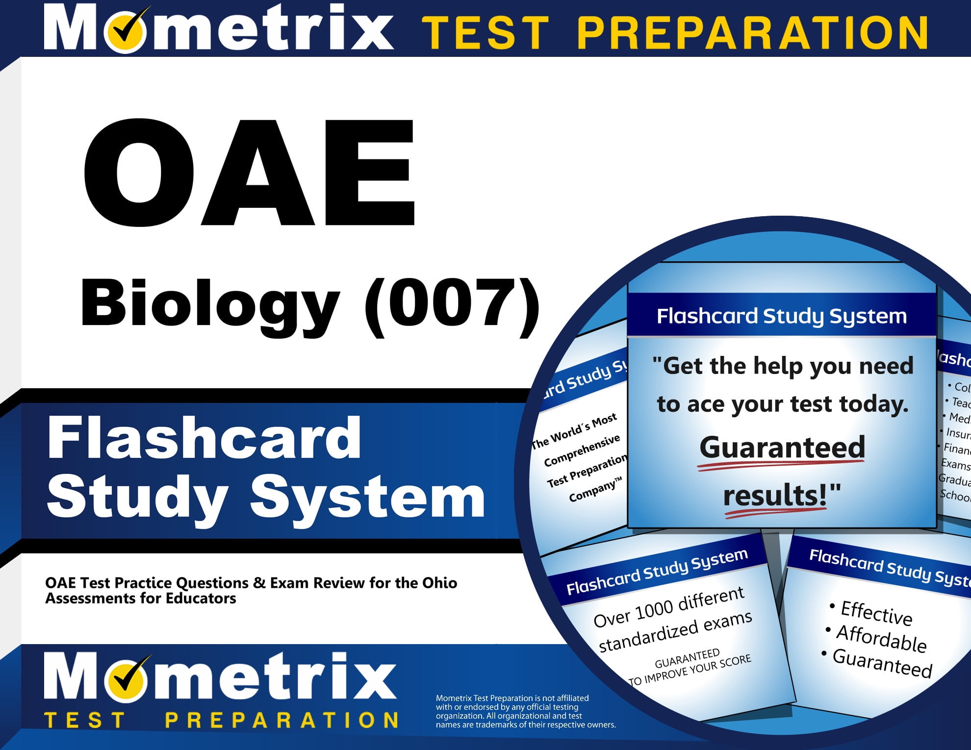 Oae Biology (007) Flashcard Study System : Oae Test Practice Questions ...