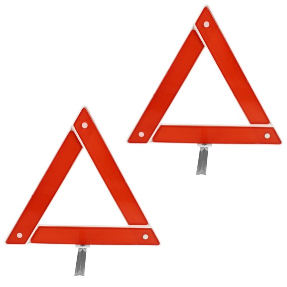Orange Triangle Sign