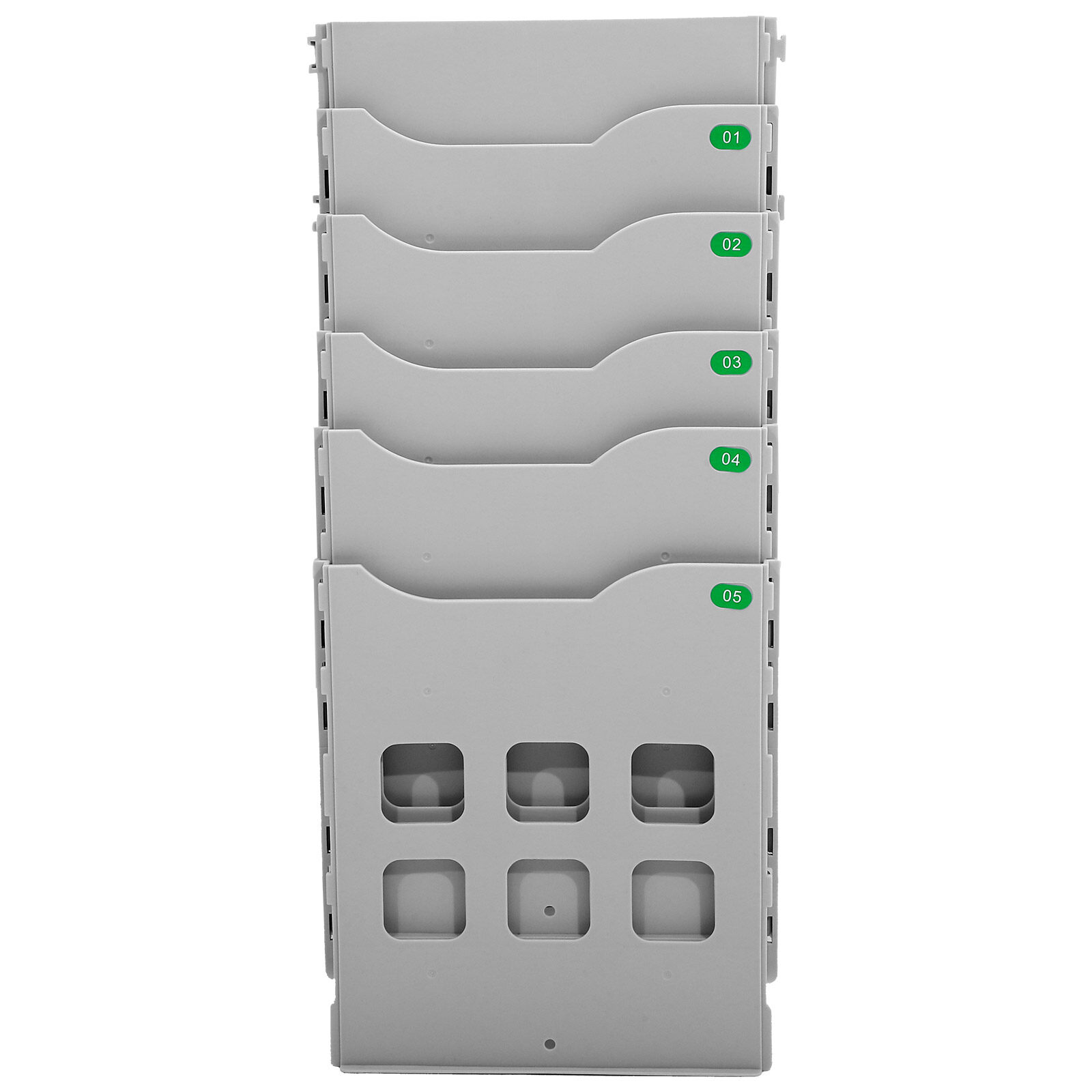 Oahisha 5 Slots A4 Document Holder Desktop File Storage Rack Stationery ...