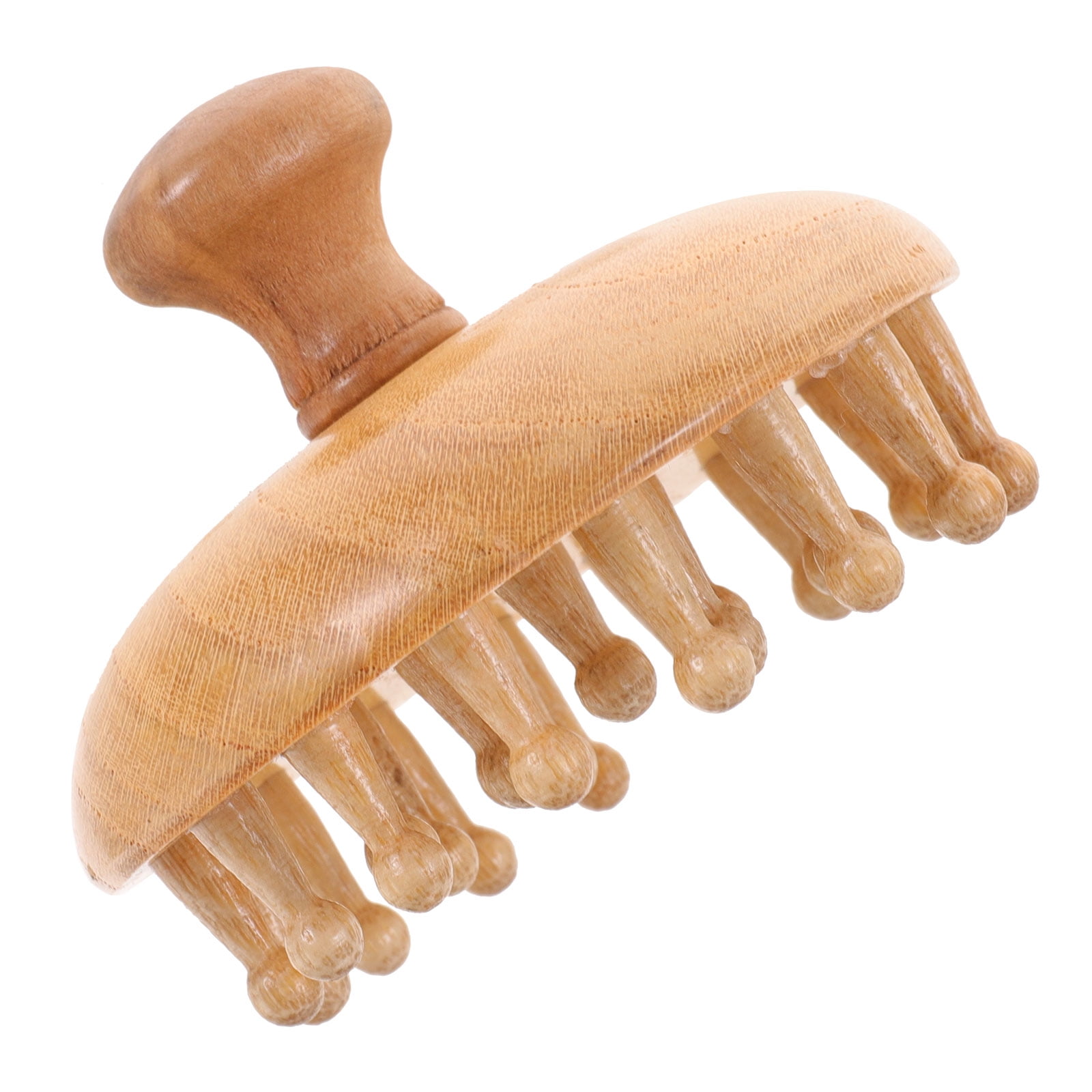 Wooden Hair Comb with Acupoint Massage Function for Women 1 Set Head ...