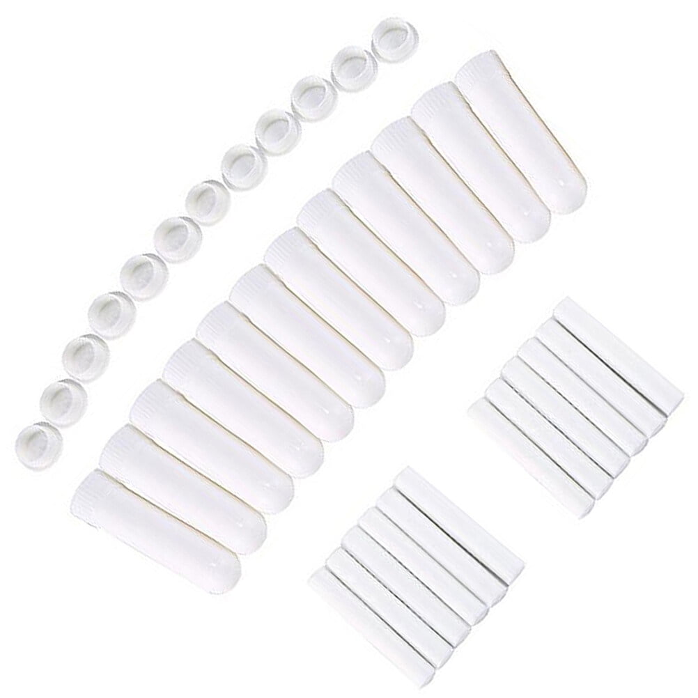 Oahisha Inhaler Tube,12 Sets Essential Oil Aromatherapy Nasal Inhaler ...
