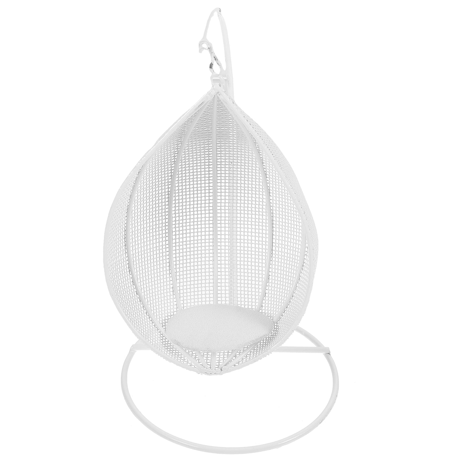 Oahisha Miniature House Swing Toy Mini Garden Swing Figurine Doll Swing ...