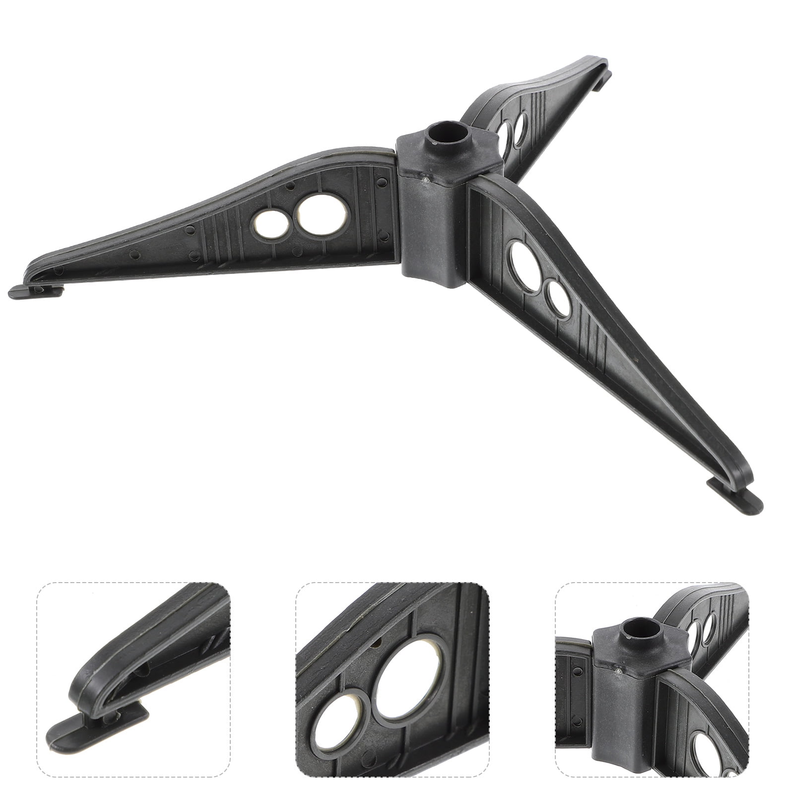 MUSEYA Artificial Tree Stand Base Easy Assembly Plastic 1Pack 7.4x7.4x1 ...