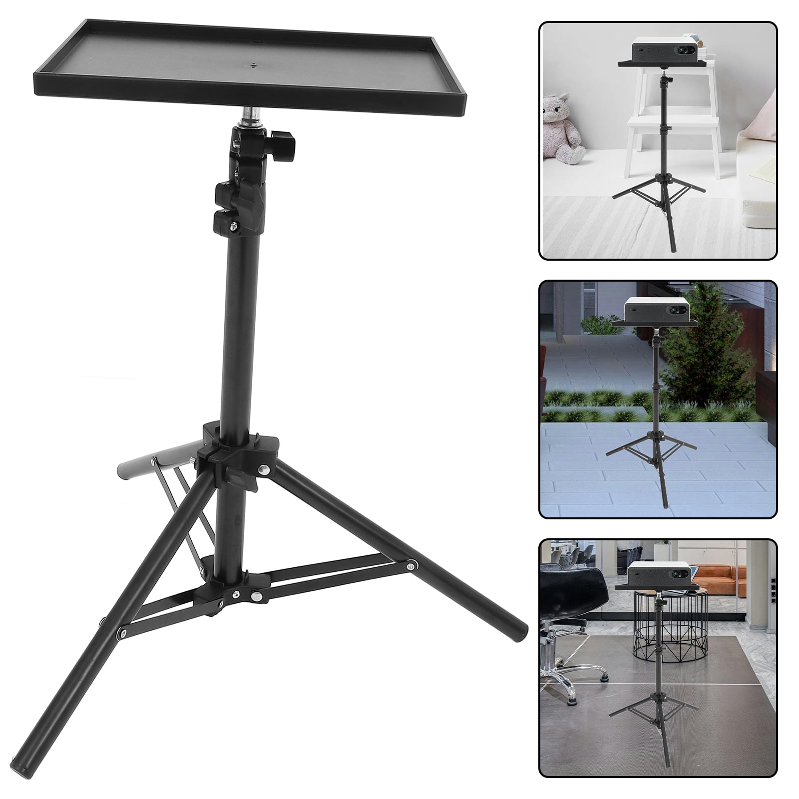 MUSEYA 1Pcs Anti-slip Design Projector Stand with Cable Management for ...