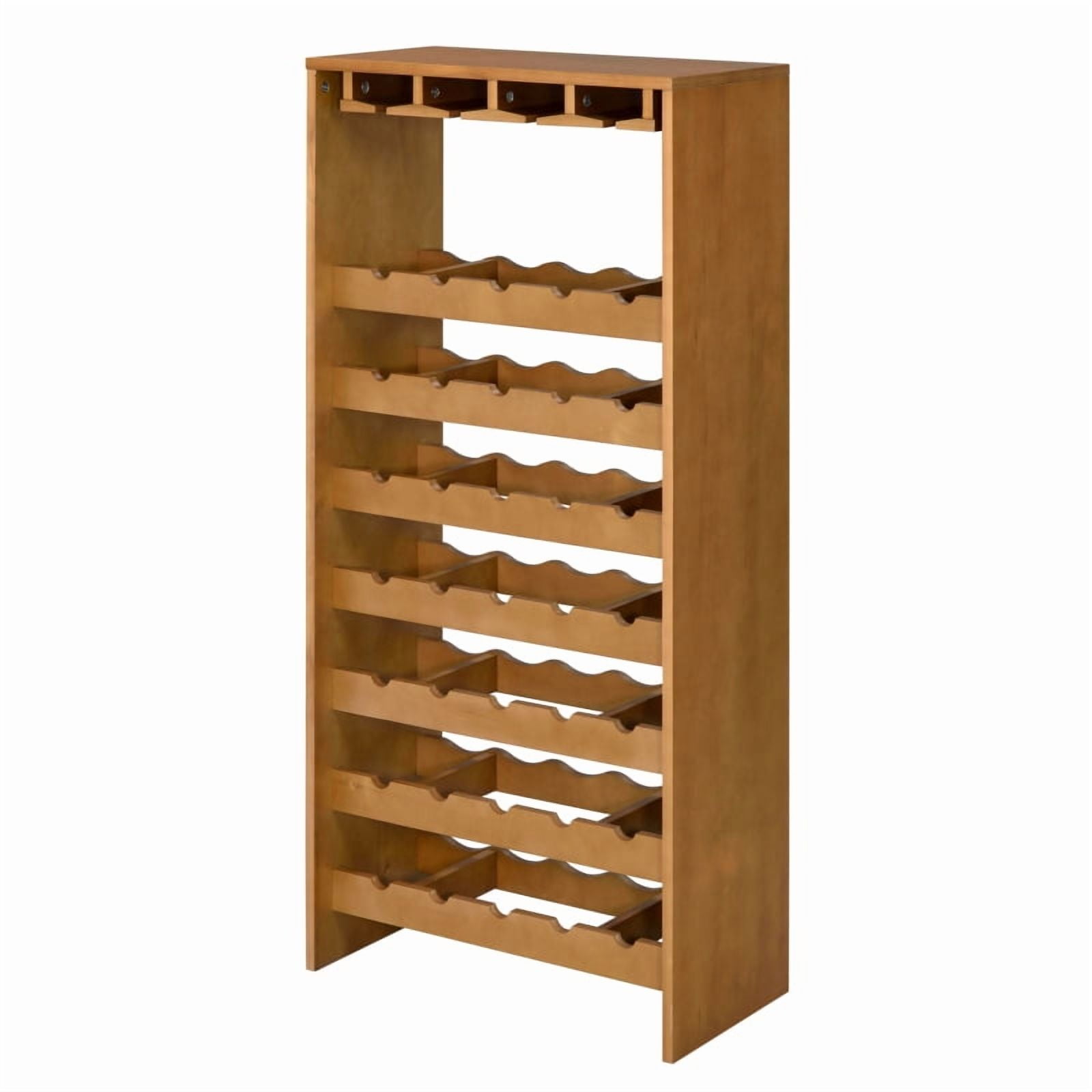 Oak 7-tier Wine Rack - Walmart.com