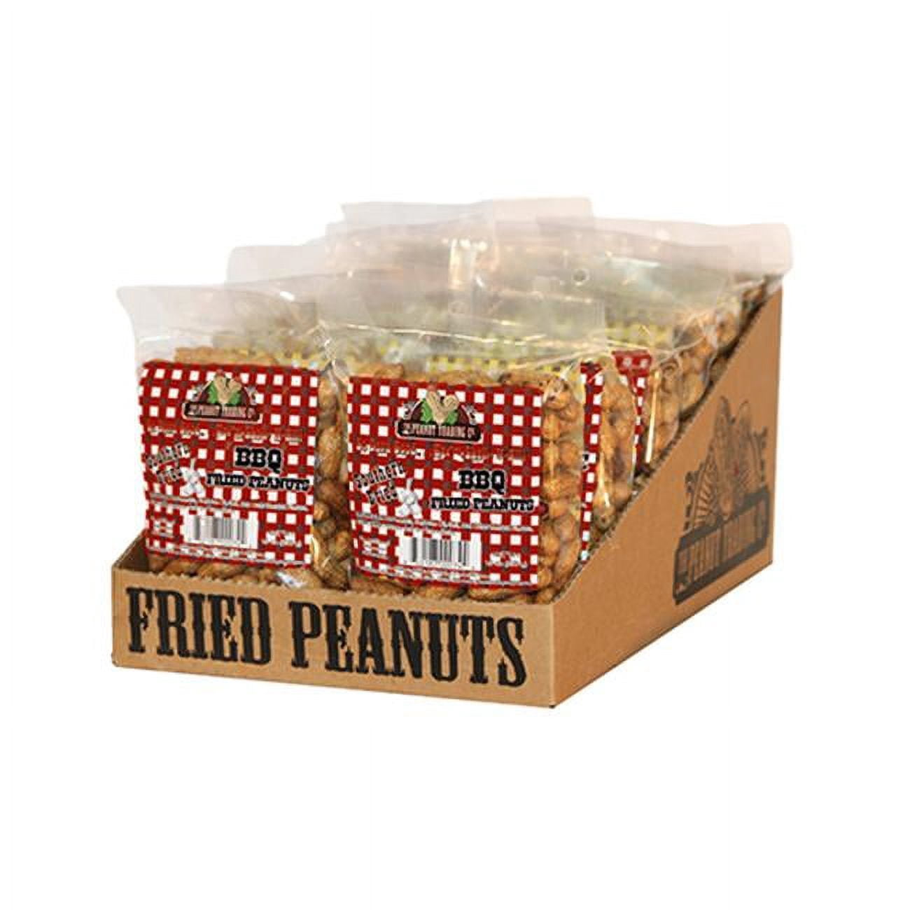 Oak Alley Farms BBQ Fried Peanuts - 12ct Counter Display - Walmart.com