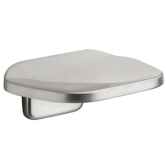 Brushed Nickel Soap Dishes for Home Bathroom and Kitchen Decor