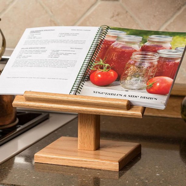 Oak Cookbook Holder - Walmart.com