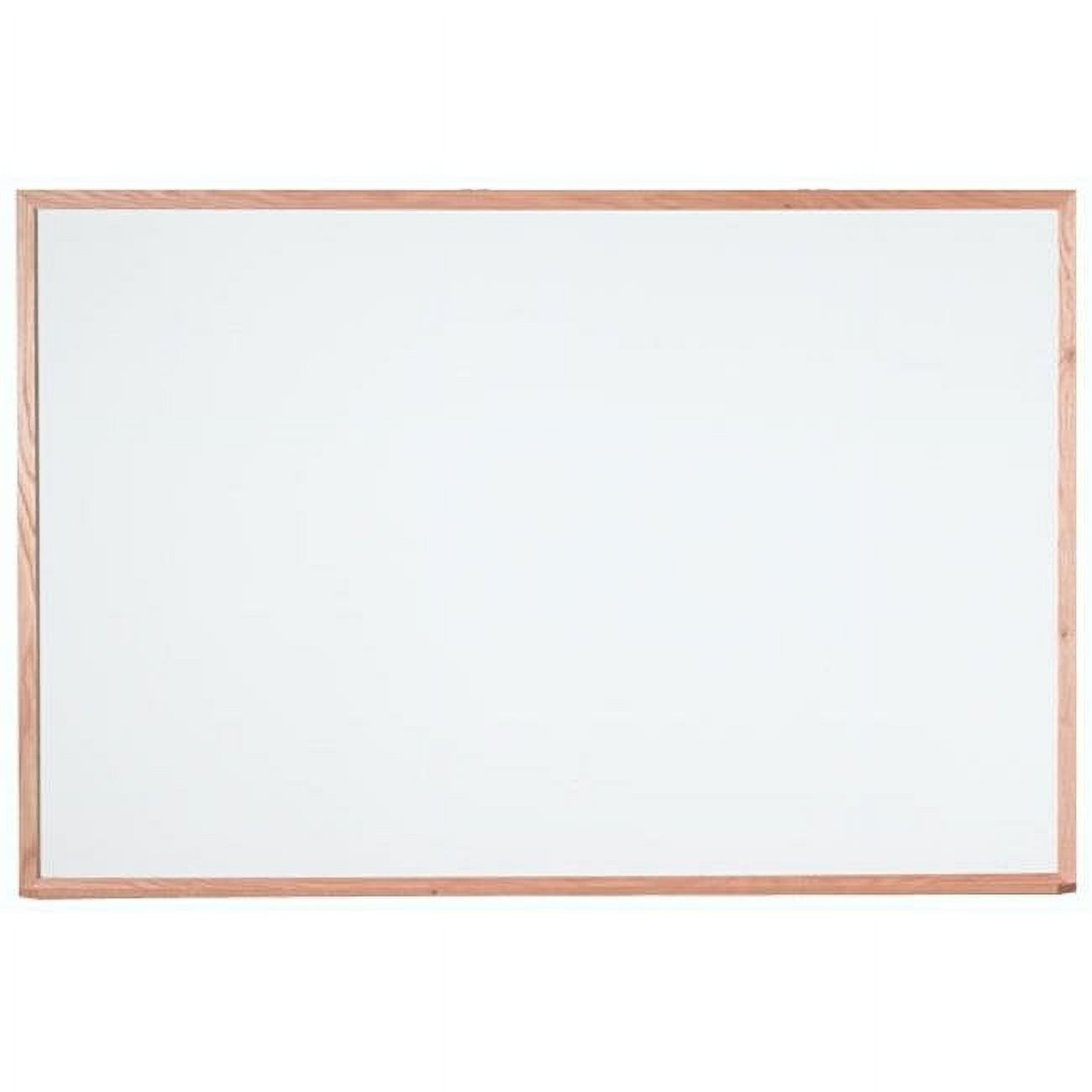 Oak Frame White Melamine Markerboard - Walmart.com