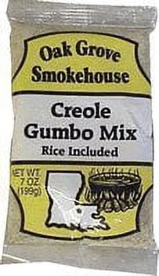 Oak Grove Smokehouse Creole Gumbo Mix NSD3 W/Rice (5 Pack of 7 Ounce Bags) - Walmart.com