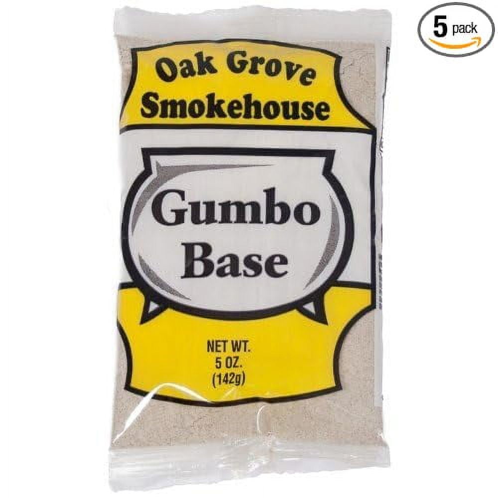 Oak Grove Smokehouse, Gumbo Base, 5 Pack of 5 Ounce Bags, Seasoning ...
