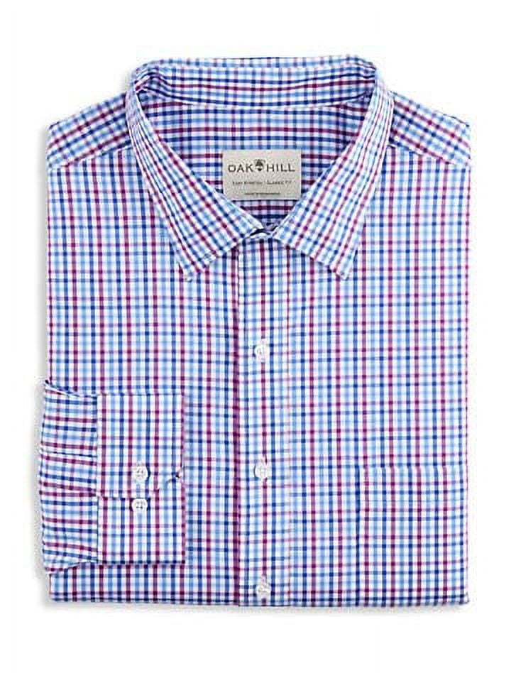 Oak Hill by DXL Men's Big and Tall Men's Big and Tall Multi Check Dress ...