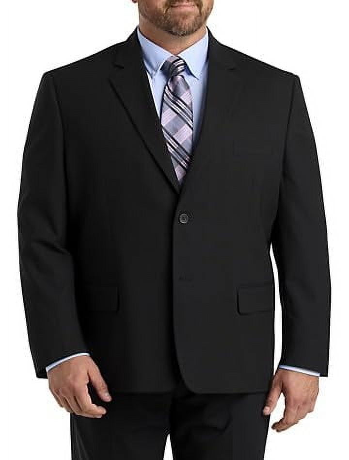 Oak Hill by DXL Men's Big and Tall Perfect Fit Jacket-Relaxer Suit ...