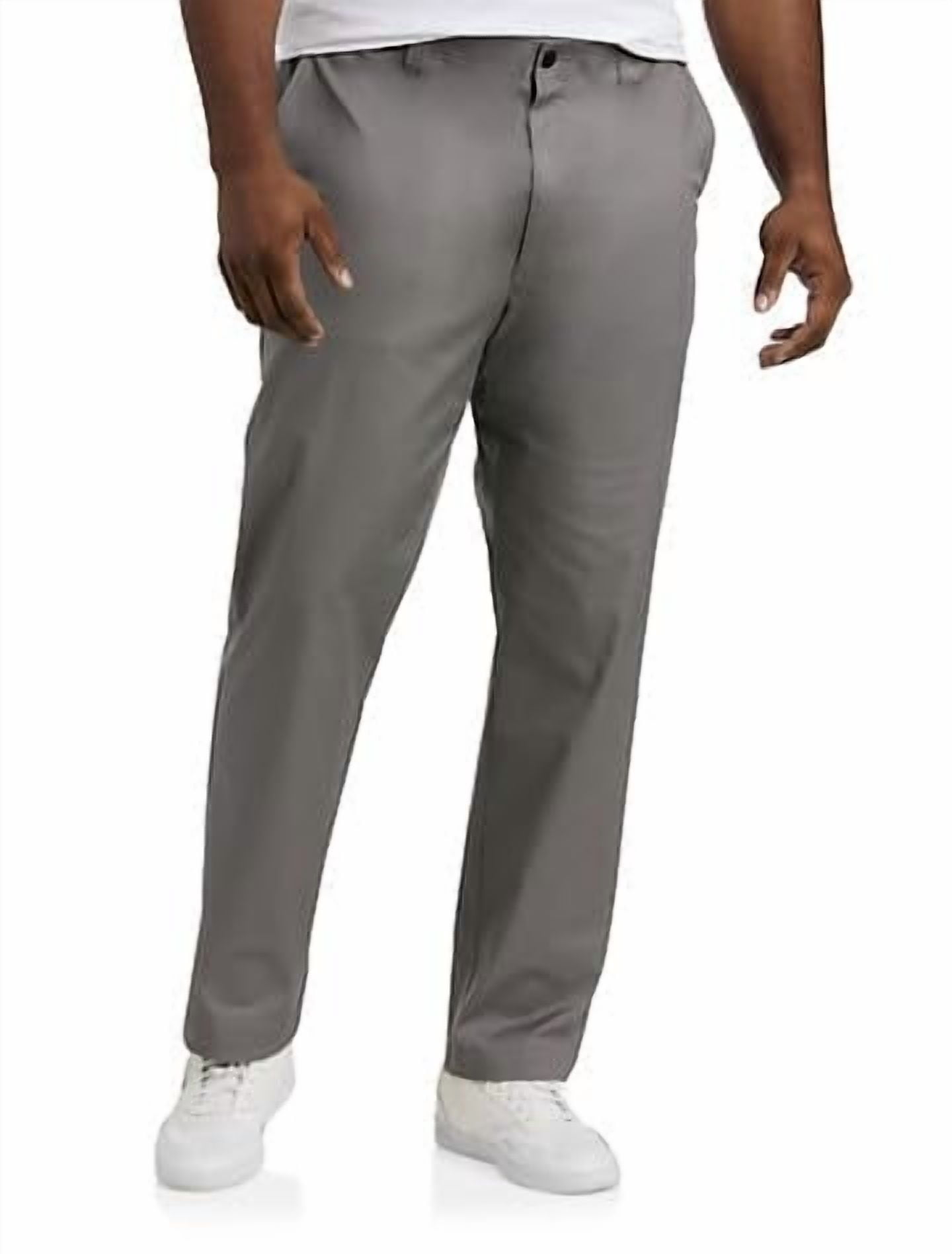 Straight-Fit Tech Pants Gargoyle Grey 50 x 28 - Walmart.com